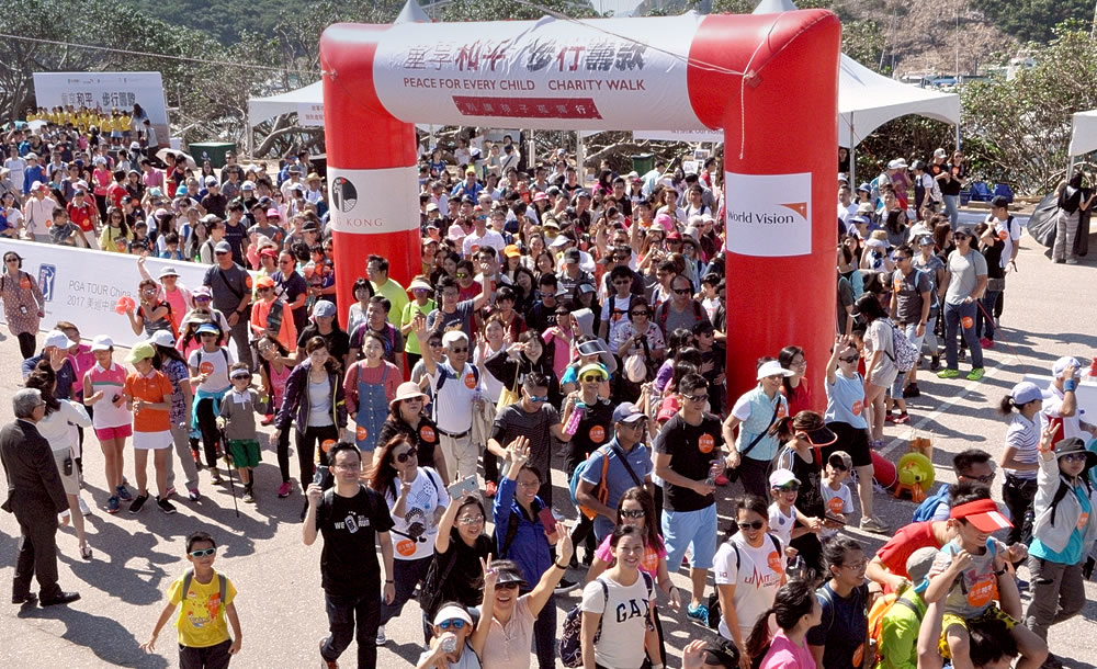 Hundreds participate in World Vision’s Peace for Every Child Charity ...